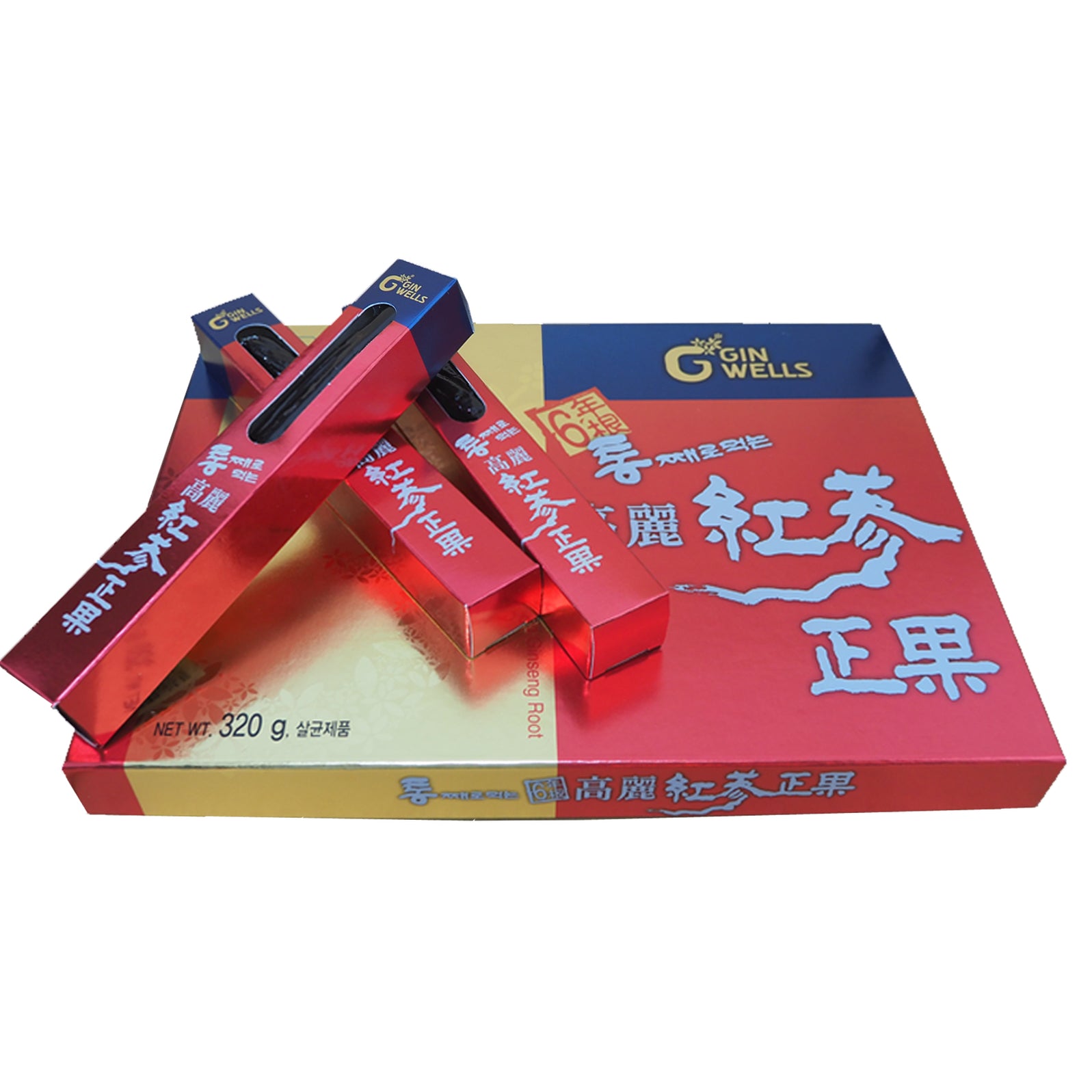 一和高麗紅蔘正果320g（40g 8條） ILHWA Ginwells Korean Honeyed Red Ginseng 320g(40 | 一和香港